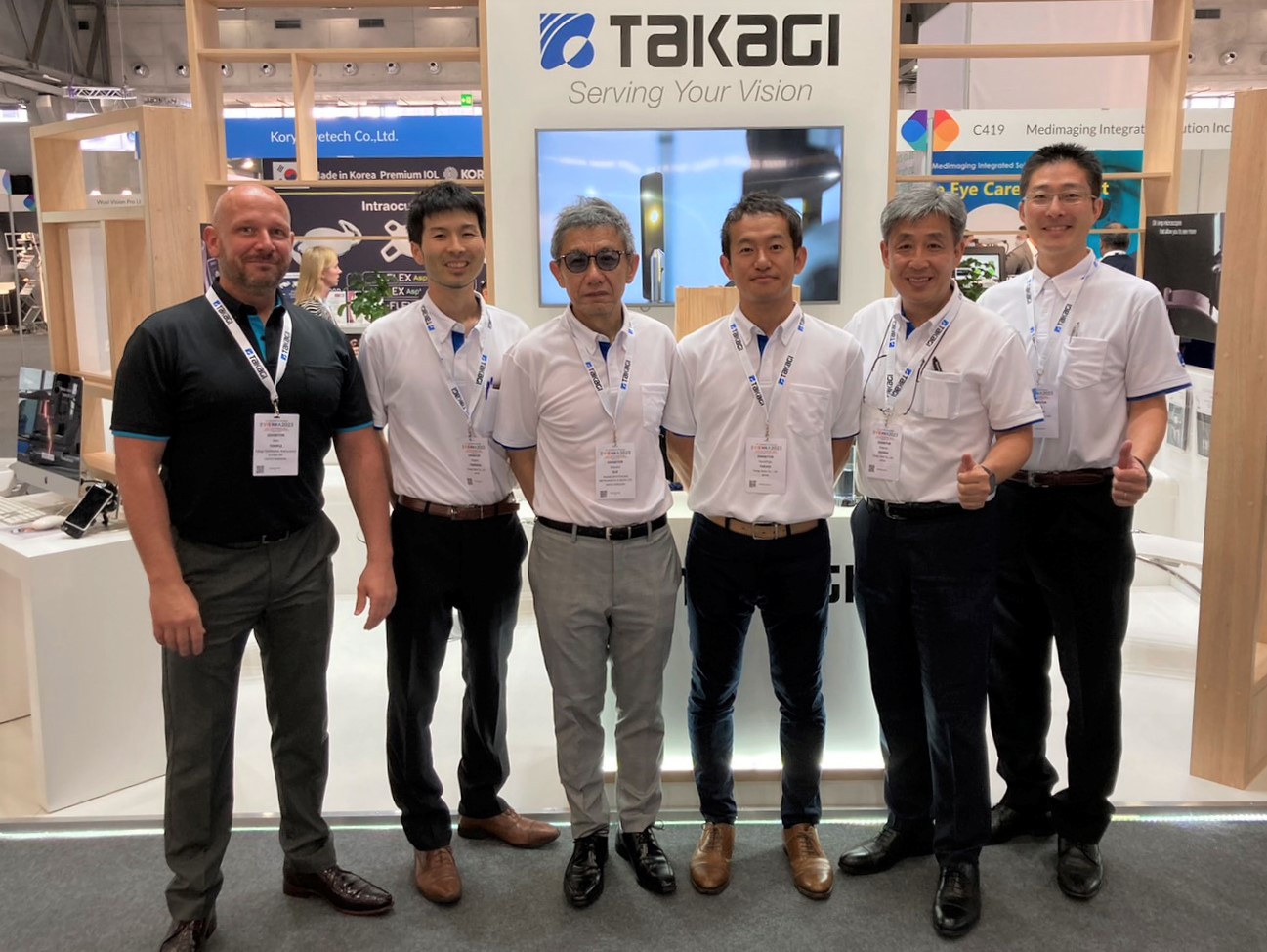 Thank you for visiting us at the ESCRS 2023 - Takagi Japan