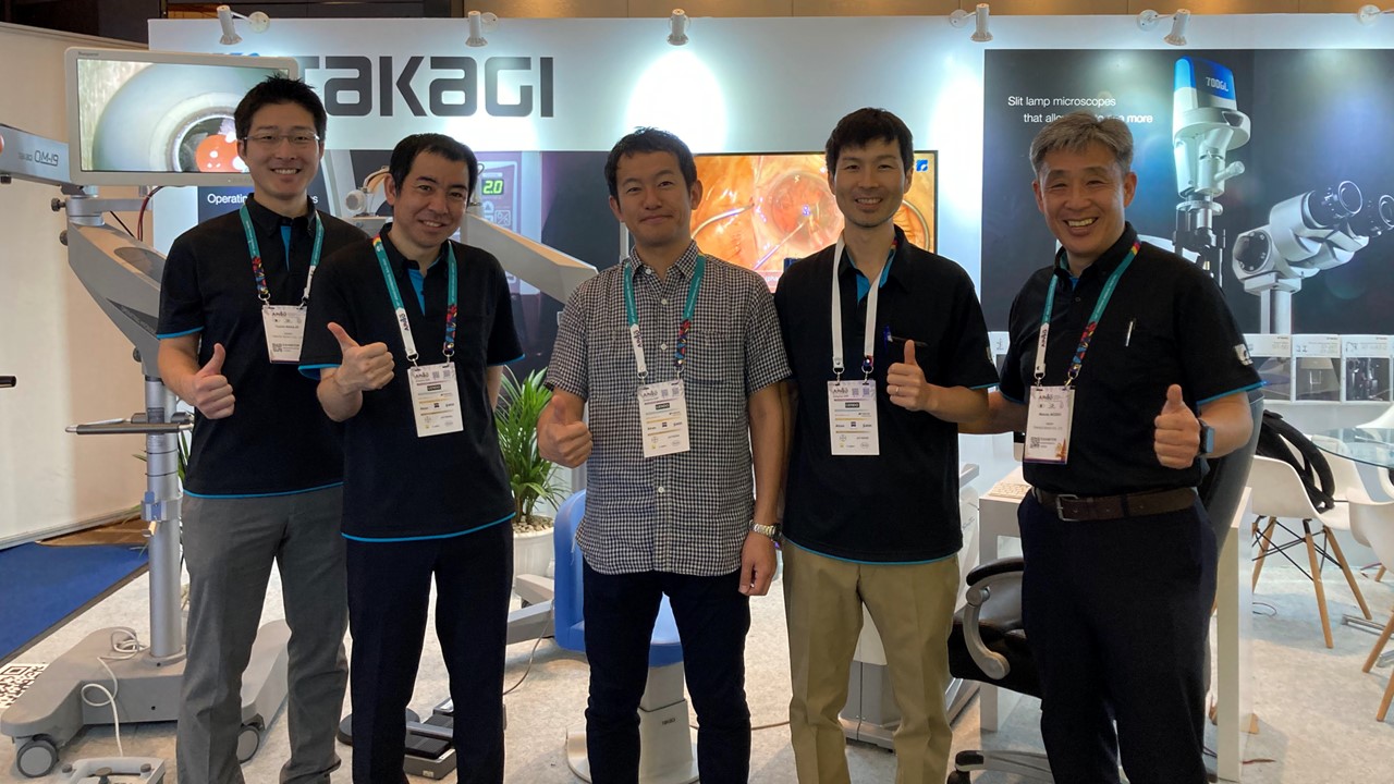Thank you for visiting us at the APAO 2024 - Takagi Japan